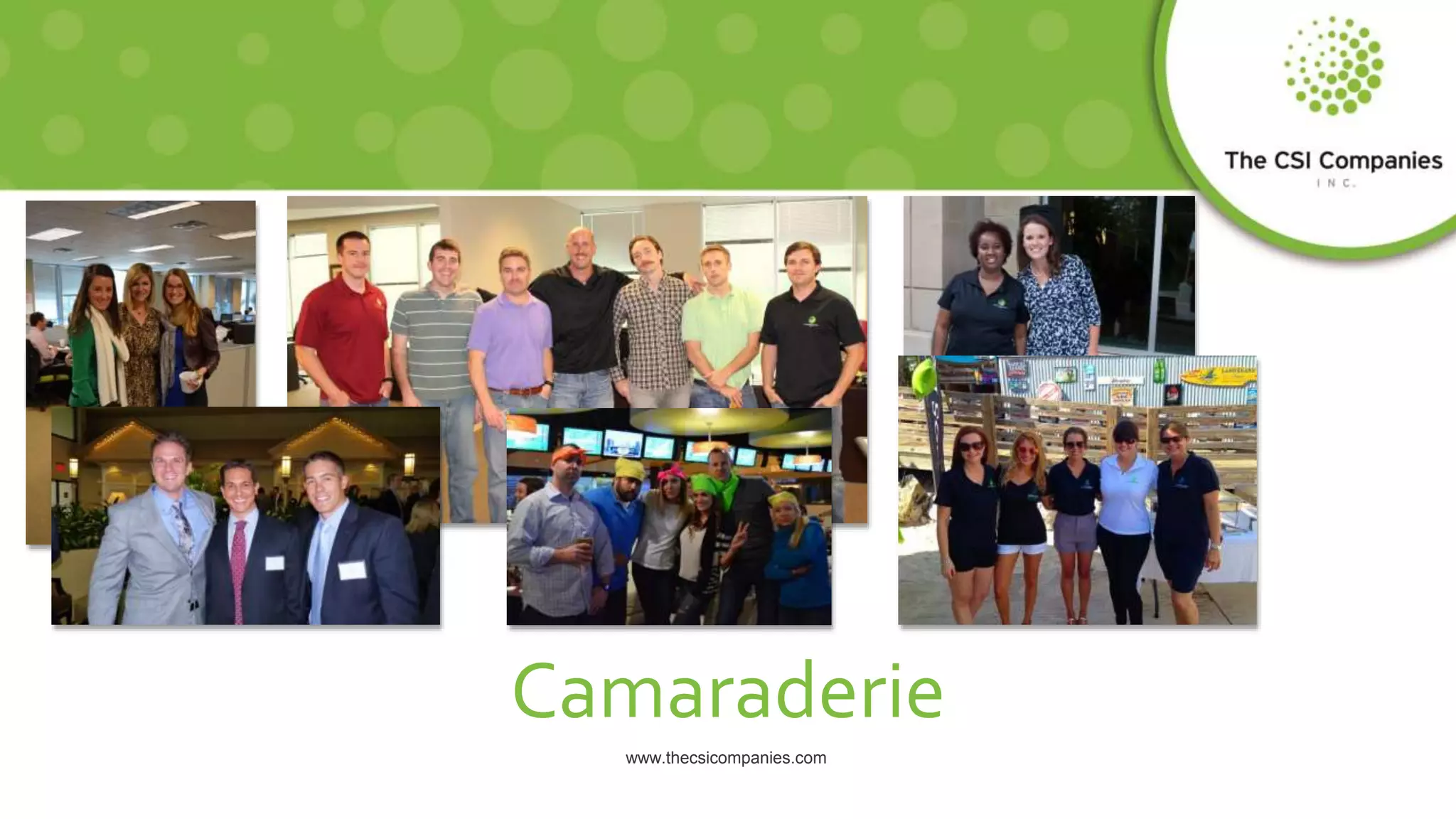 The CSI Companies 20 Year Celebration | PPTX