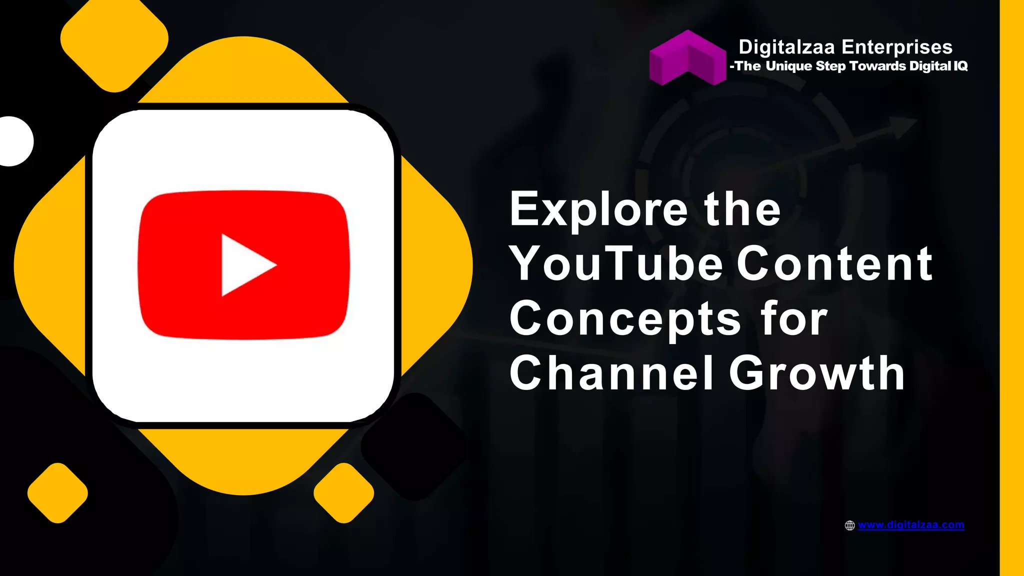 Explore the YouTube Content Concepts for Channel Growth | PPT
