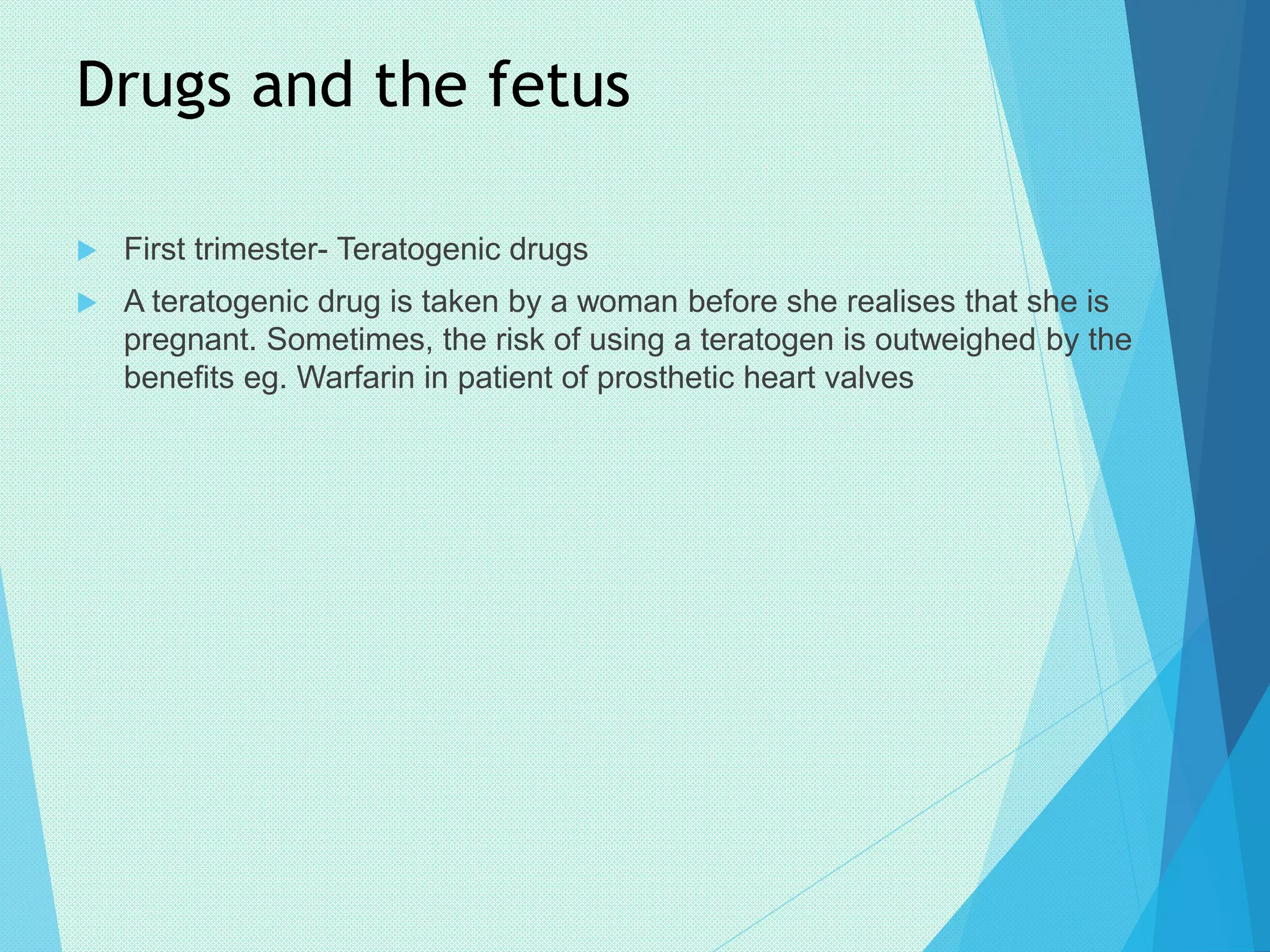 Prescribing safely in pregnancy and lactation | PPT