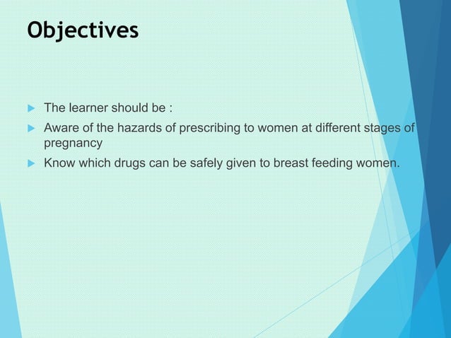 Prescribing safely in pregnancy and lactation | PPT