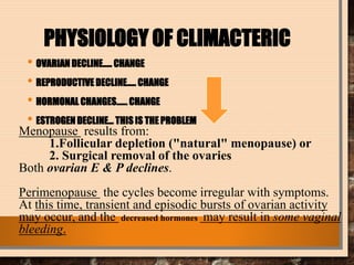 Menopause part 1(overview) | PPT