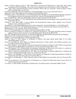 21. a new carboxynilide group fungicide against paddy sheath blight | PDF