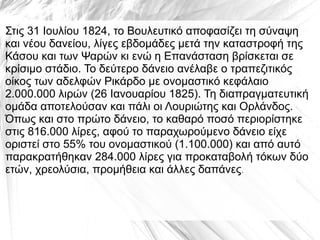 τα δάνεια της Επανάστασης | ODP