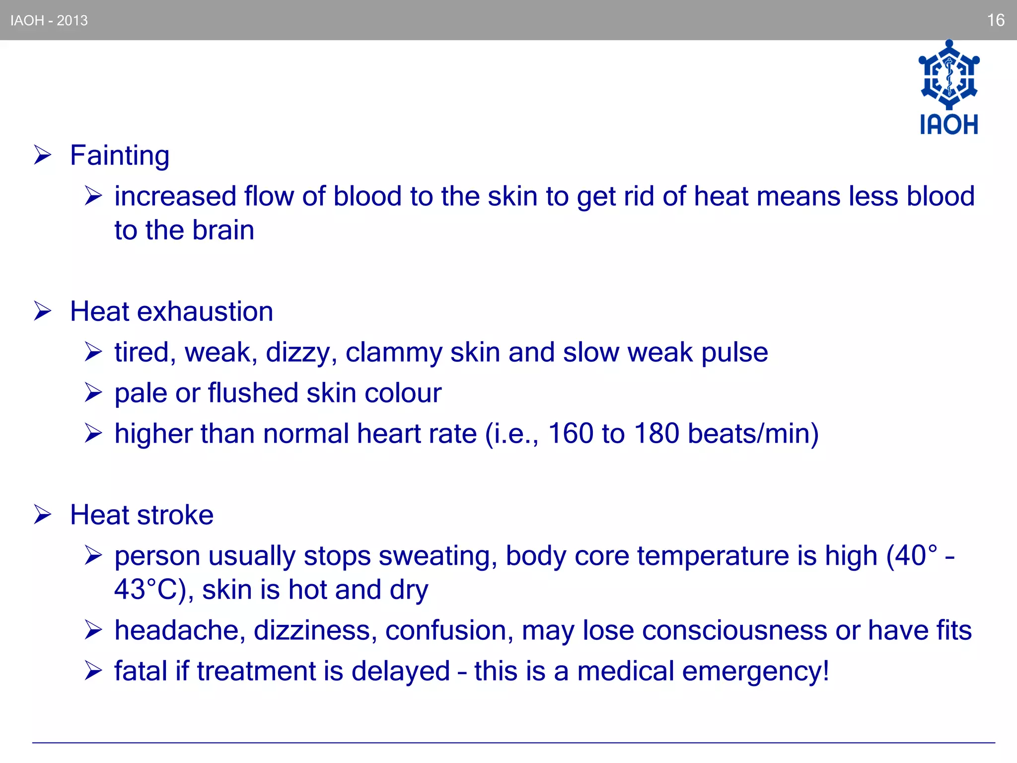 BOHS_Occupational Health_ Physical Hazards | PPTX