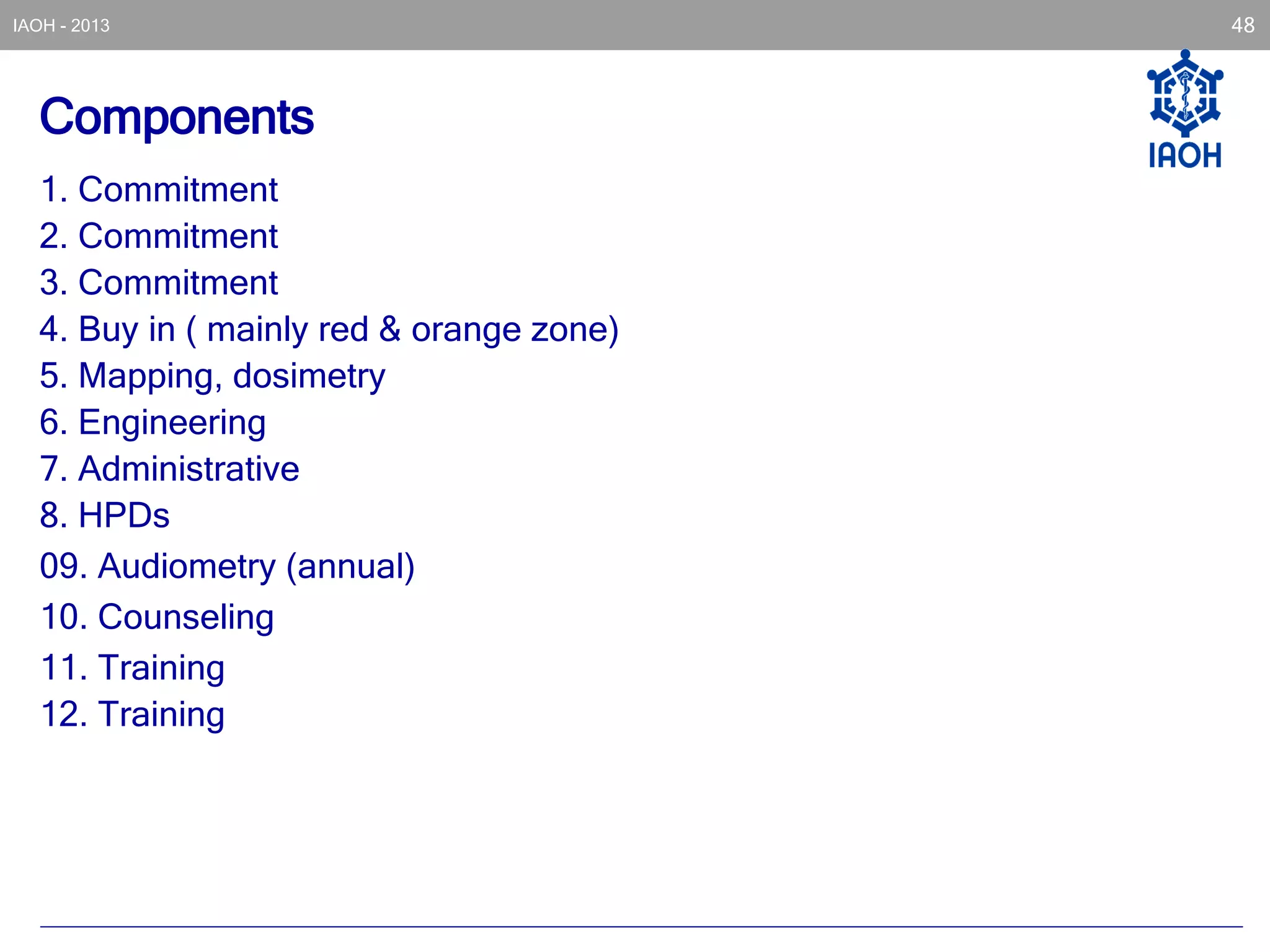 BOHS_Occupational Health_ Physical Hazards | PPTX