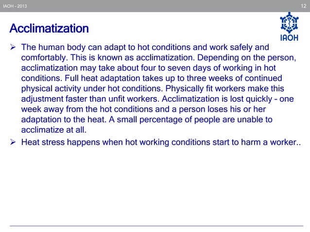 BOHS_Occupational Health_ Physical Hazards | PPT