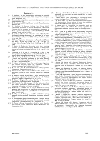 New Local Search Strategy in Artificial Bee Colony Algorithm | PDF | Beekeeping | Hobbies ...