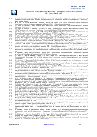 Generation of Nanometer Optical Tweezers Used for Optical Communication Networks | PDF