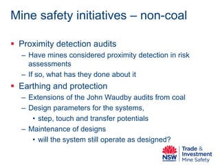 Owen Barry NSW Trade & Investment Mine Safety - Electrical Engineering ...