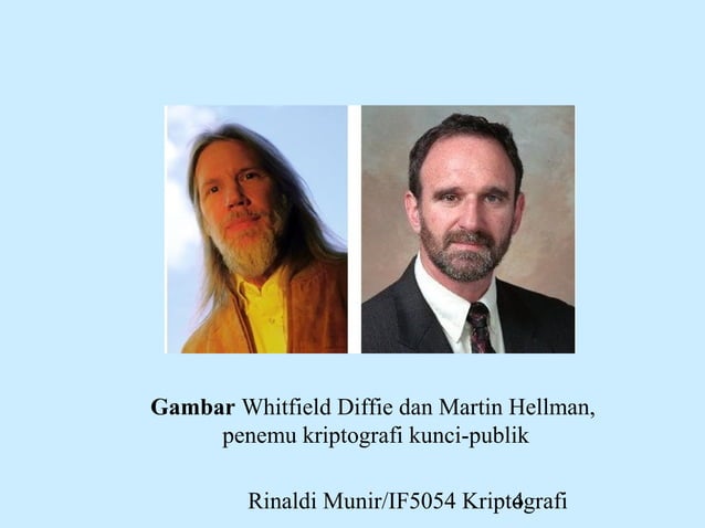 kriptografi kunci publik | PPT