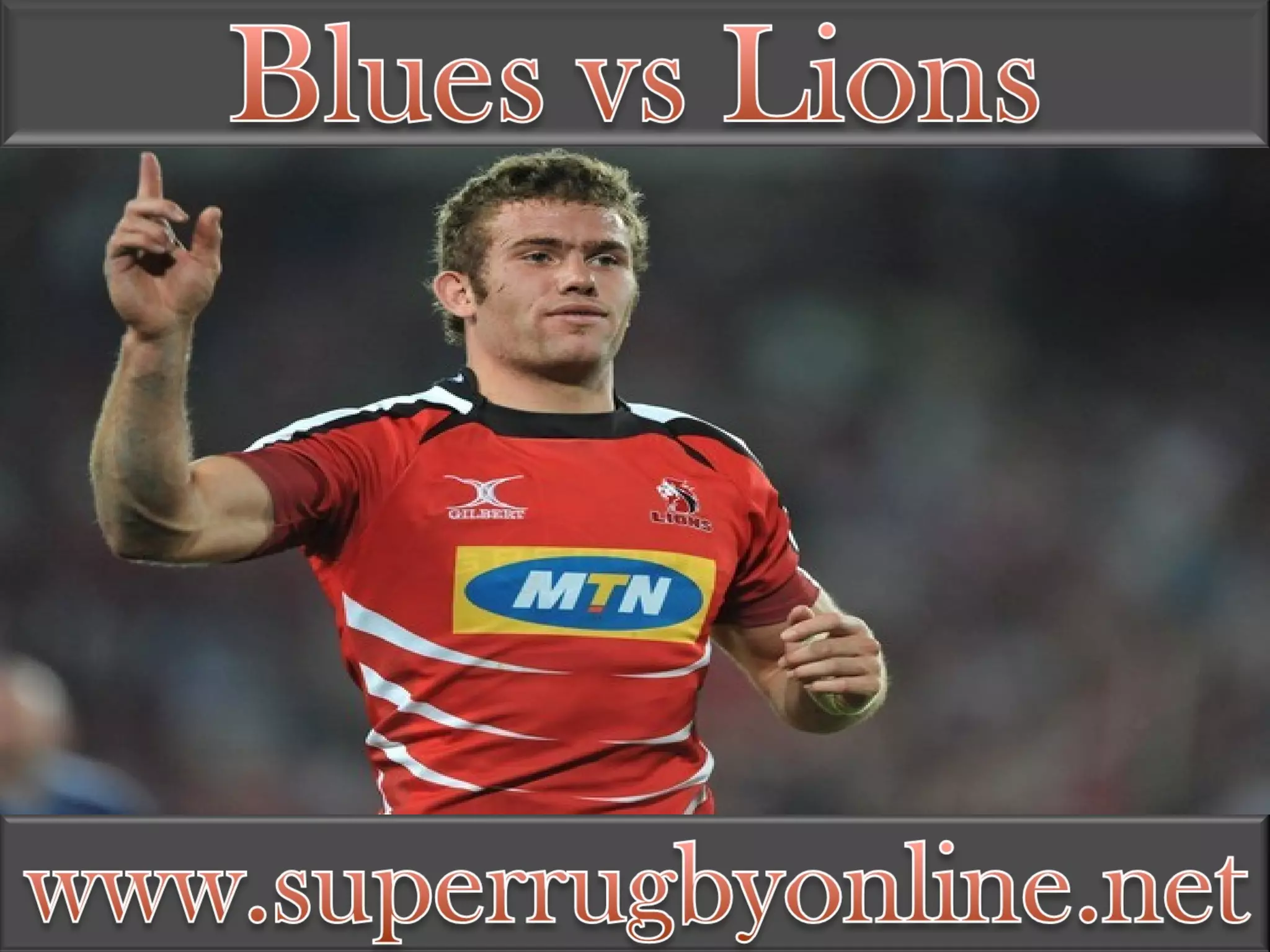 Live rugby Lions vs Blues | PPT