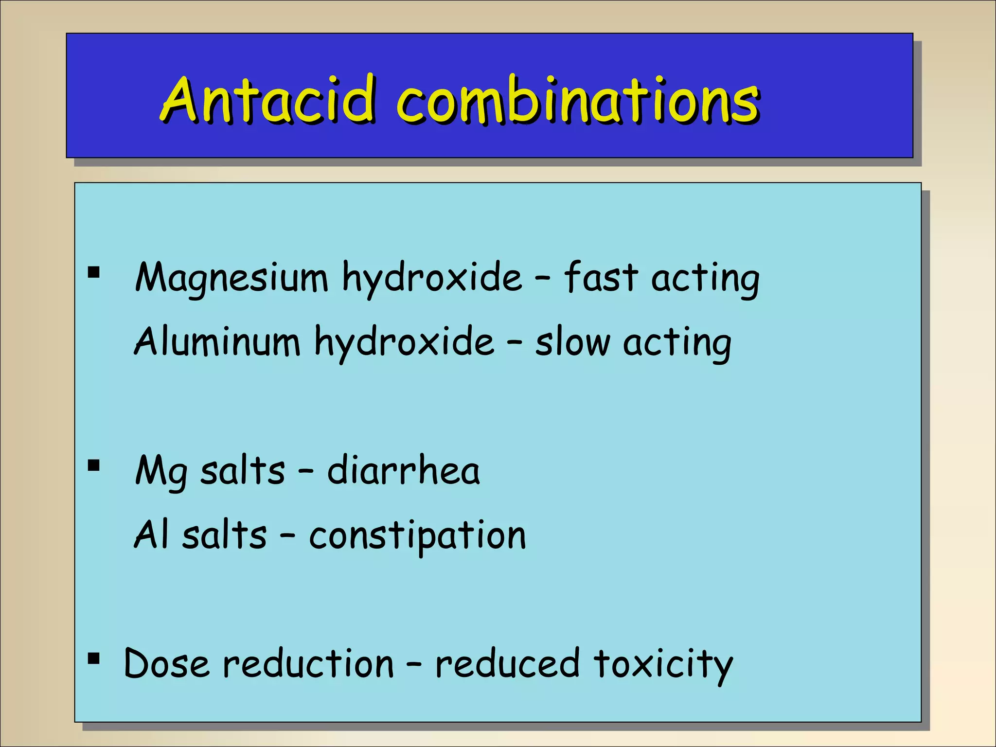 21.drugs used in peptic ulcer | PPT