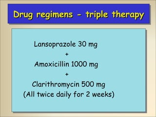 21.drugs used in peptic ulcer | PPT