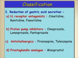 21.drugs used in peptic ulcer | PPT