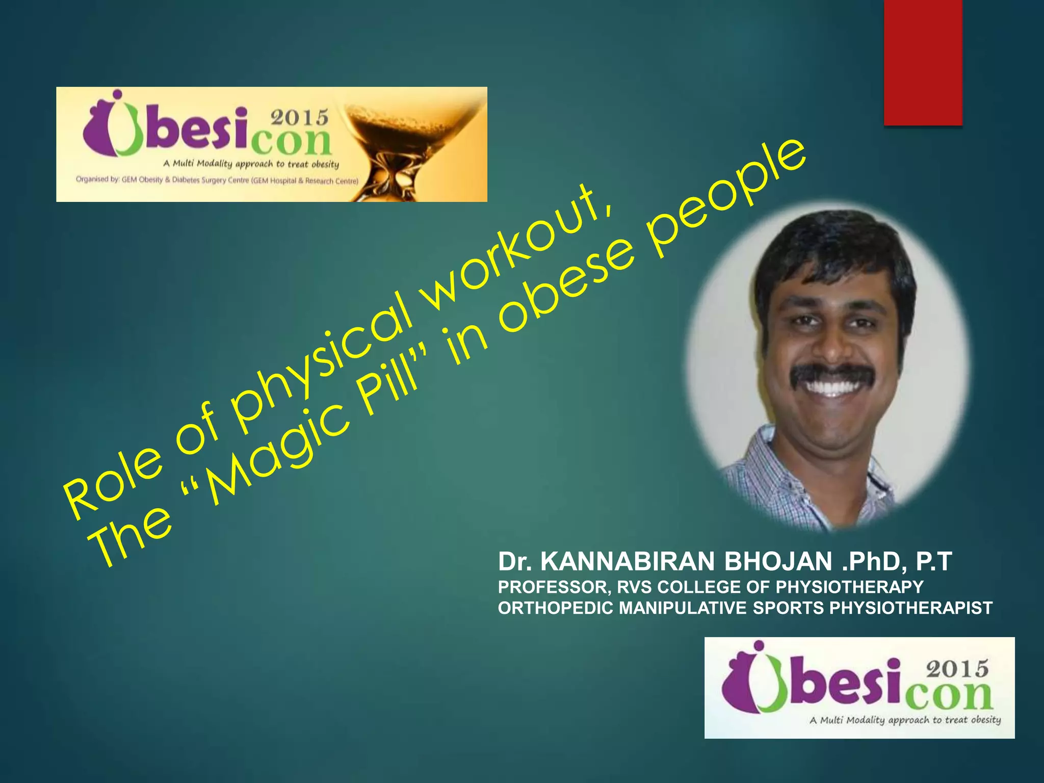 physical workout the magic pill | PPT