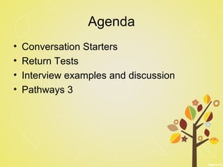 21. interview preparation | PPT