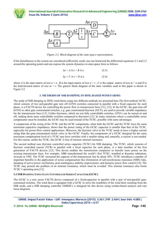 SSR Damping Using GCSC and TCSC in Wind Farms | PDF