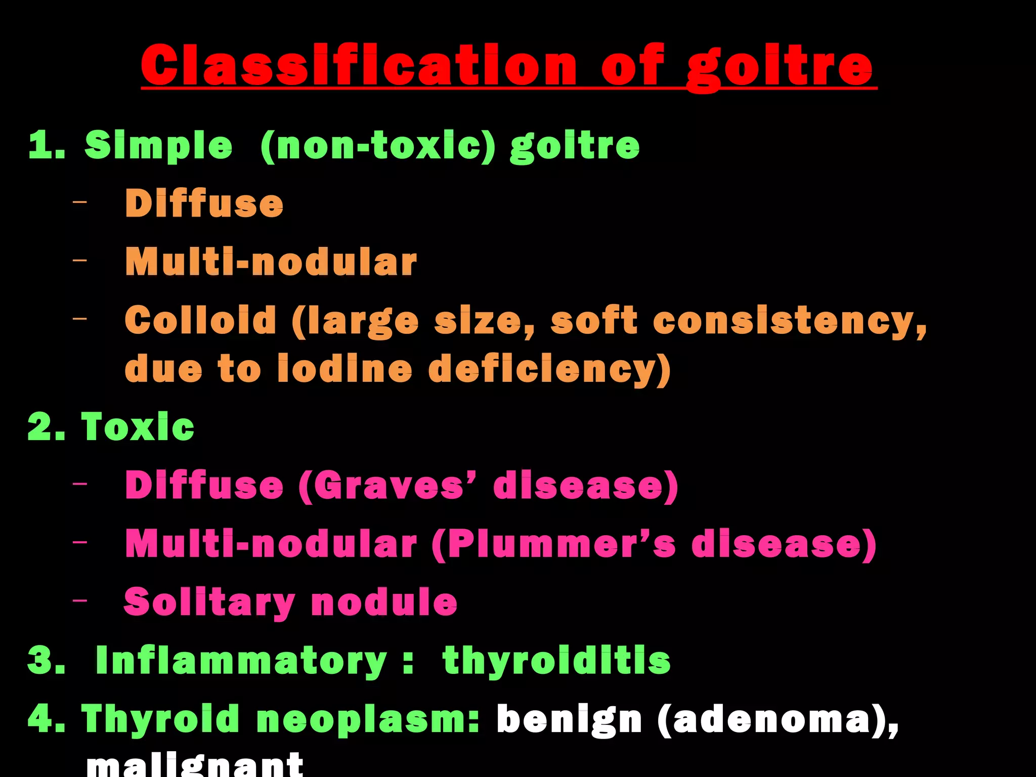 Diseases of thyroid gland | PPT