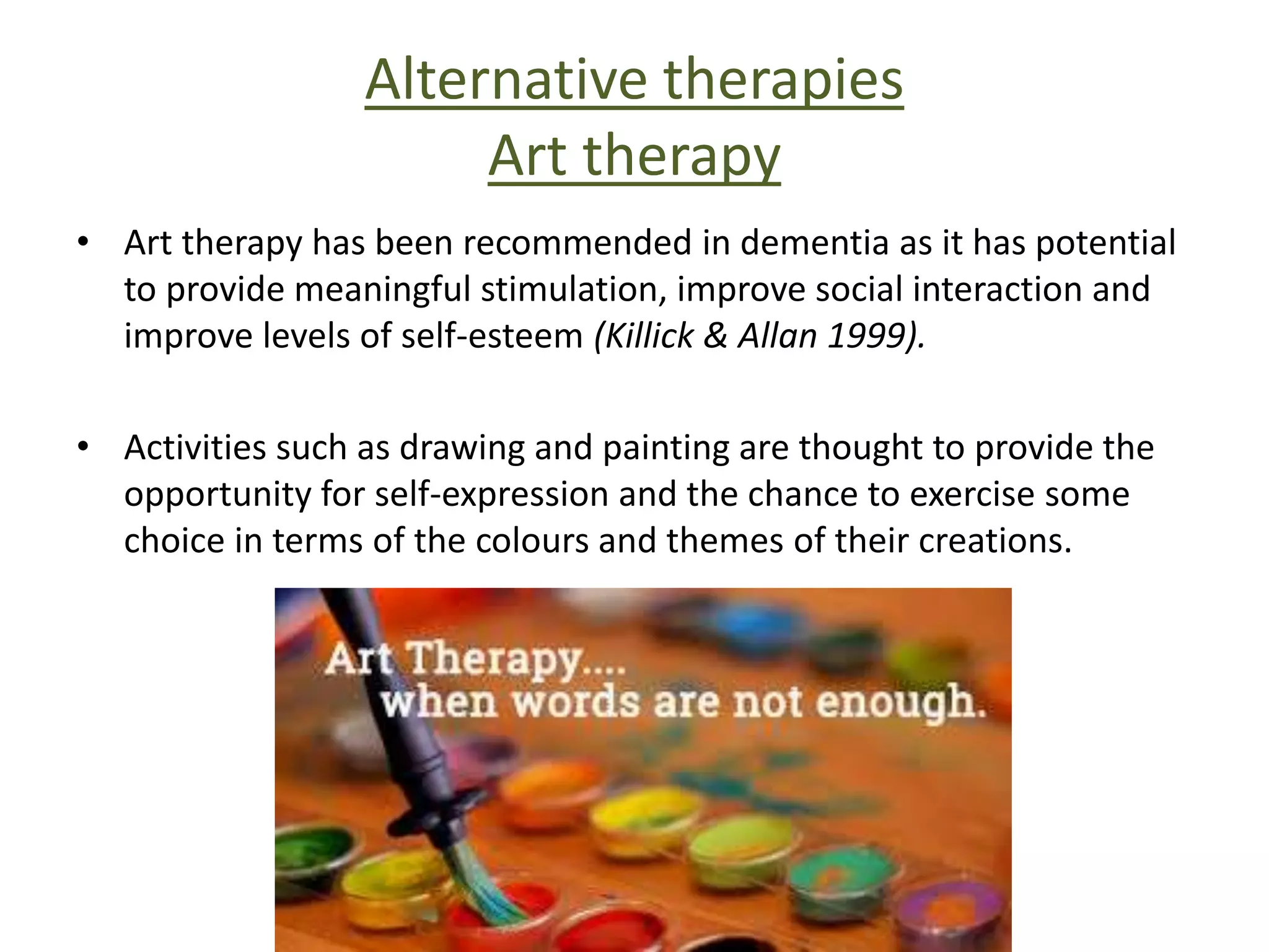 Non-pharmacological interventions in dementia | PPTX