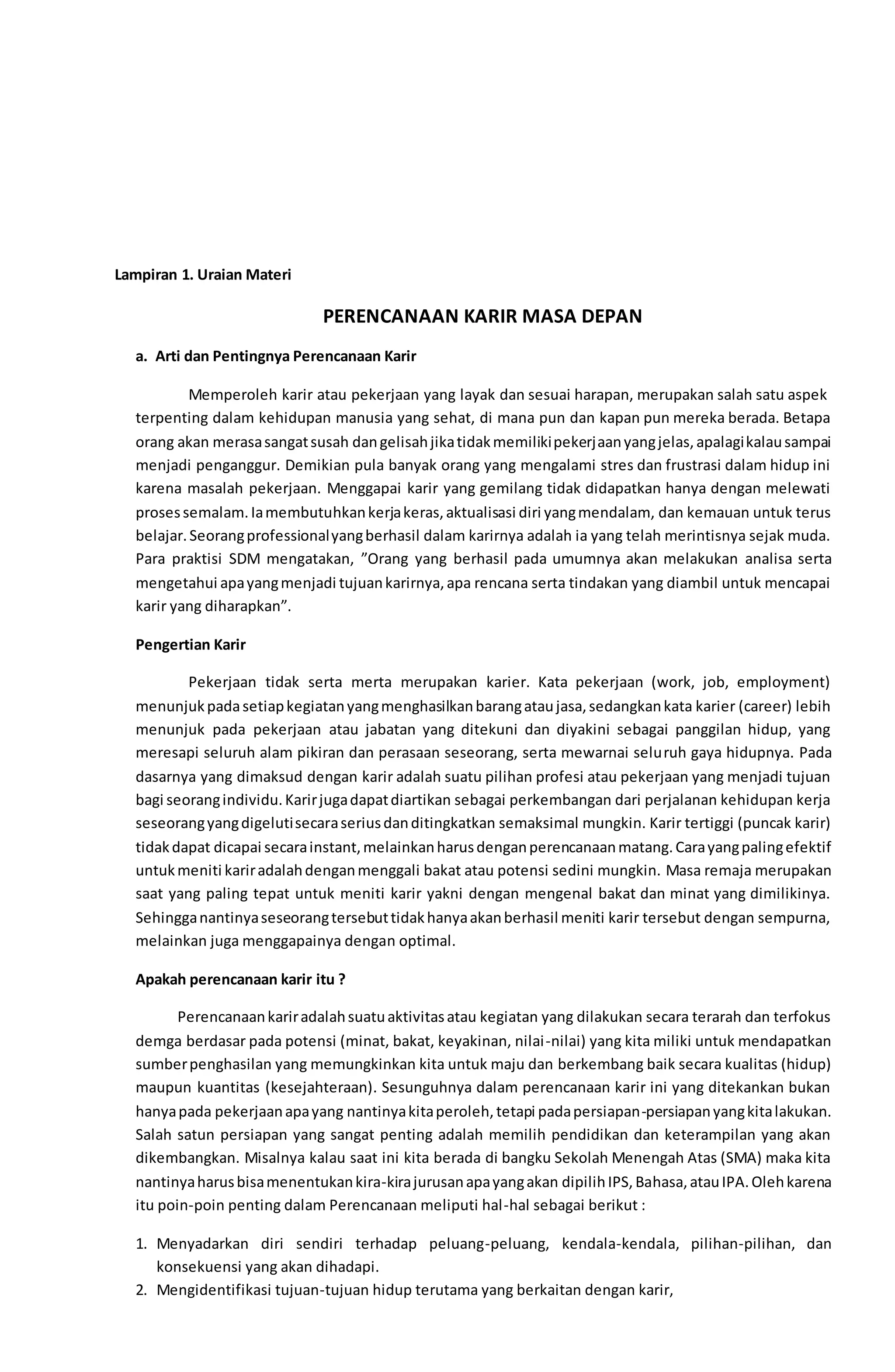 21. rpl perencanaan karir masa depan (genap) | DOCX