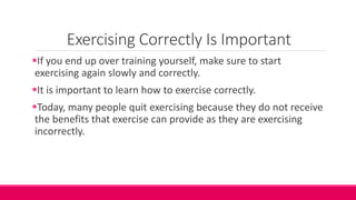 Exercise correctly | PPTX