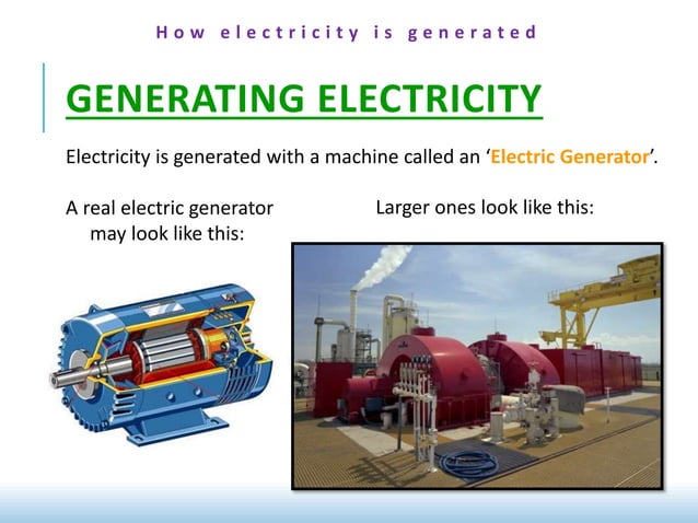 How Electricity Is Generated (Introduction) | PPTX | Power and Energy ...
