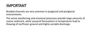 REVISION AS CAMBRIDGE GEOGRAPHY: RIVERS - BRAIDED CHANNEL | PPT