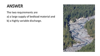 REVISION AS CAMBRIDGE GEOGRAPHY: RIVERS - BRAIDED CHANNEL | PPT