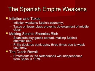 21 1 spain’s empire and european absolutism | PPT