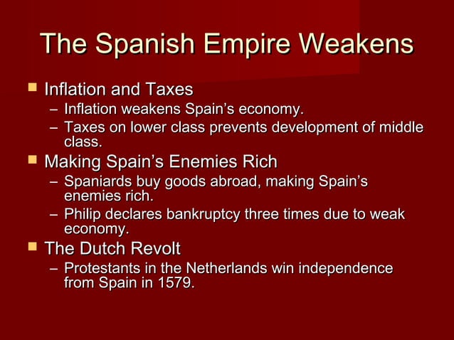 21 1 spain’s empire and european absolutism | PPT