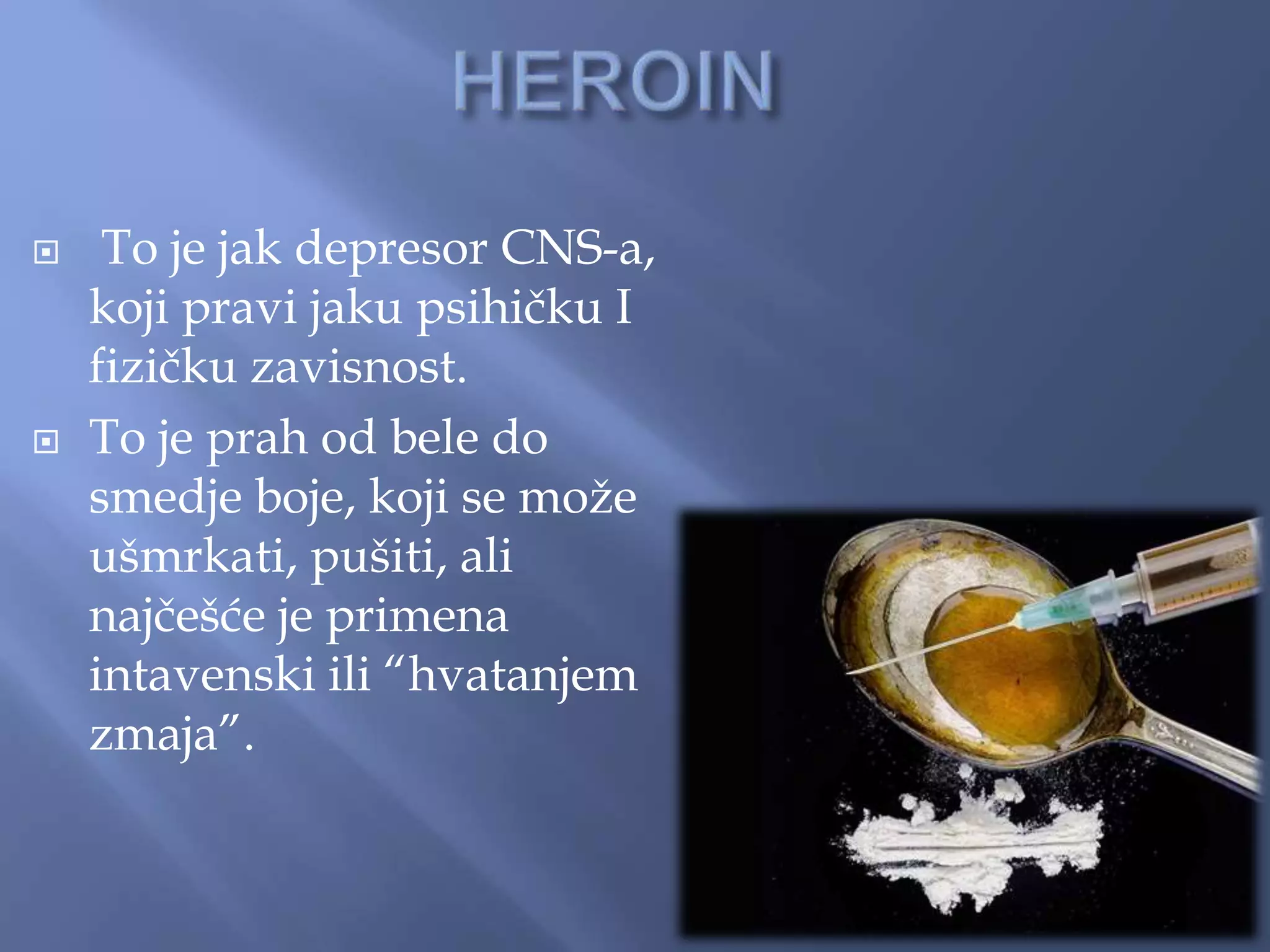 Narkomanija | PPTX