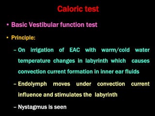 Evaluation of vertigo | PPT
