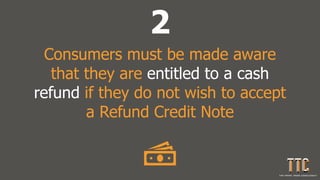 8 Key points from the CAA's updated guidance on Refund Credit Notes | PPTX