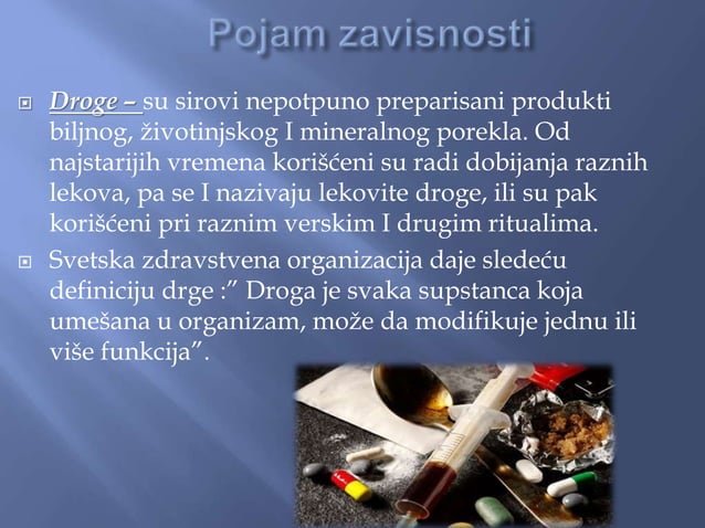 21.narkomanija stepanic-tijana1 | PPT
