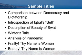 Functional English 23. Reading Comprehension, Precis Writing. Code 0073 | PPT