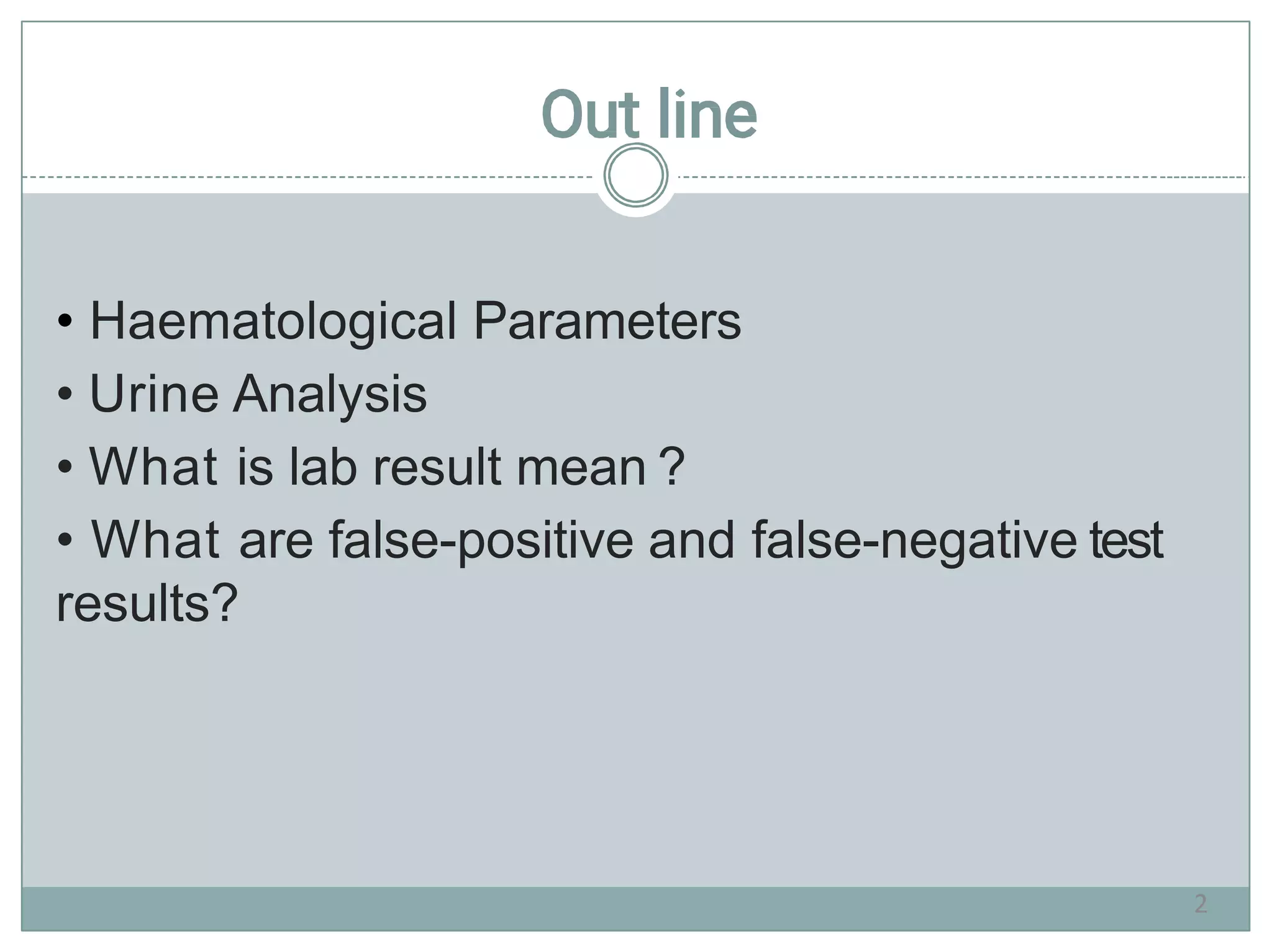 Interpretation of Clinical Laboratory Tests | PPTX