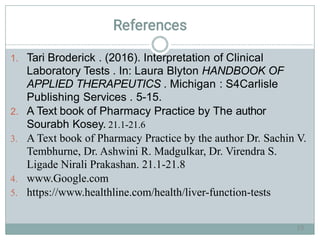 Interpretation of Clinical Laboratory Tests | PPTX