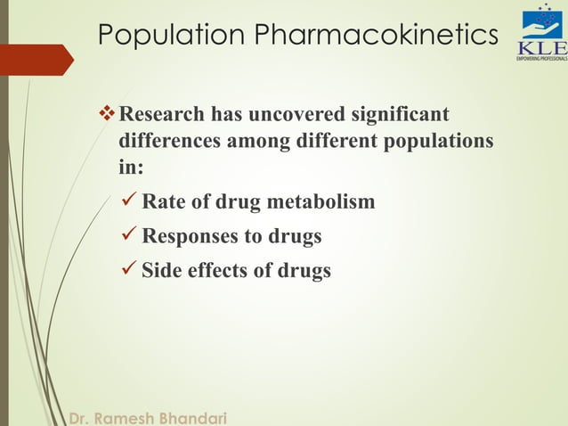 Population pharmacokinetics | PDF | Pharmaceutical Drugs | Medical Health