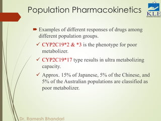 Population pharmacokinetics | PDF