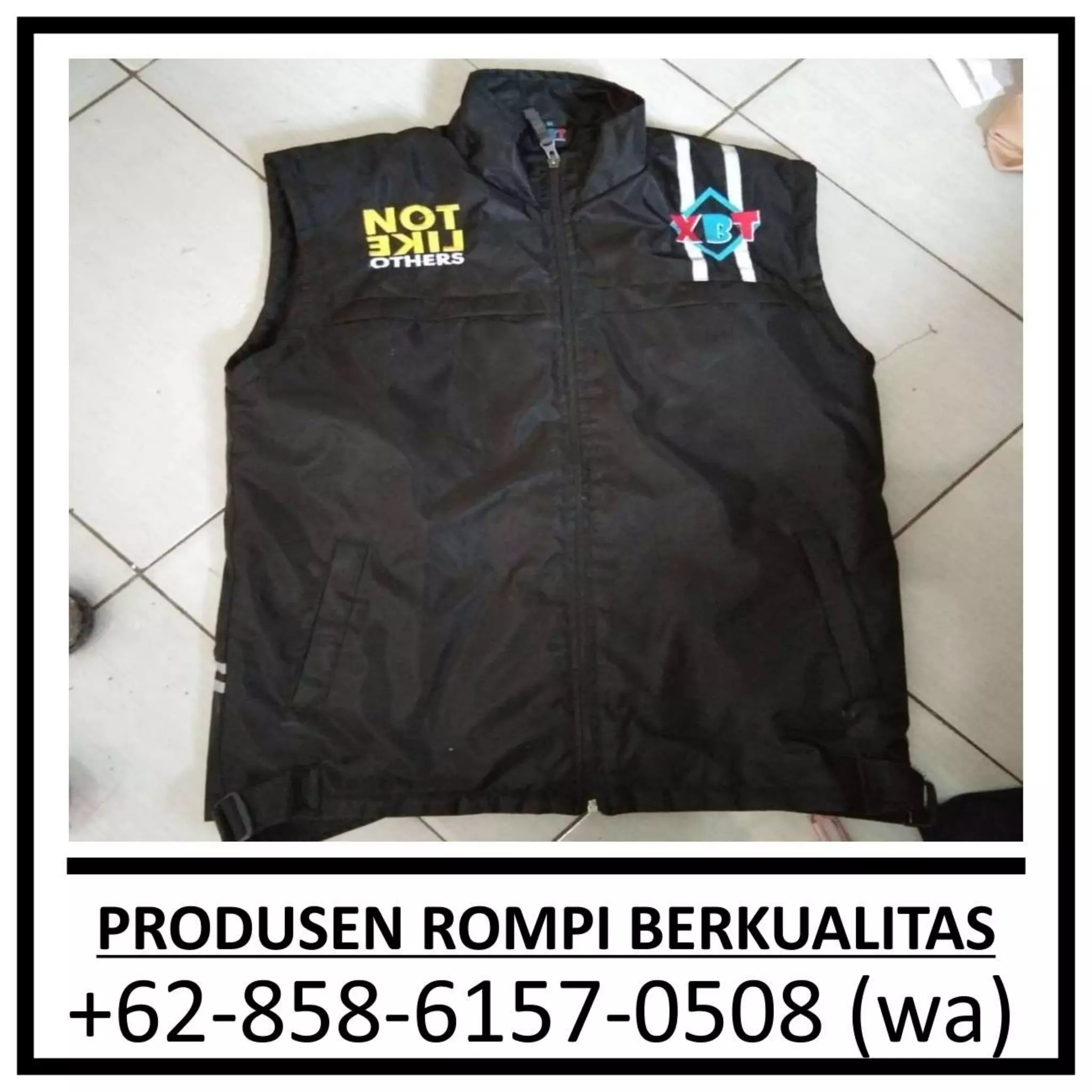 Pembuatan Rompi Untuk Komunitas | PPTX