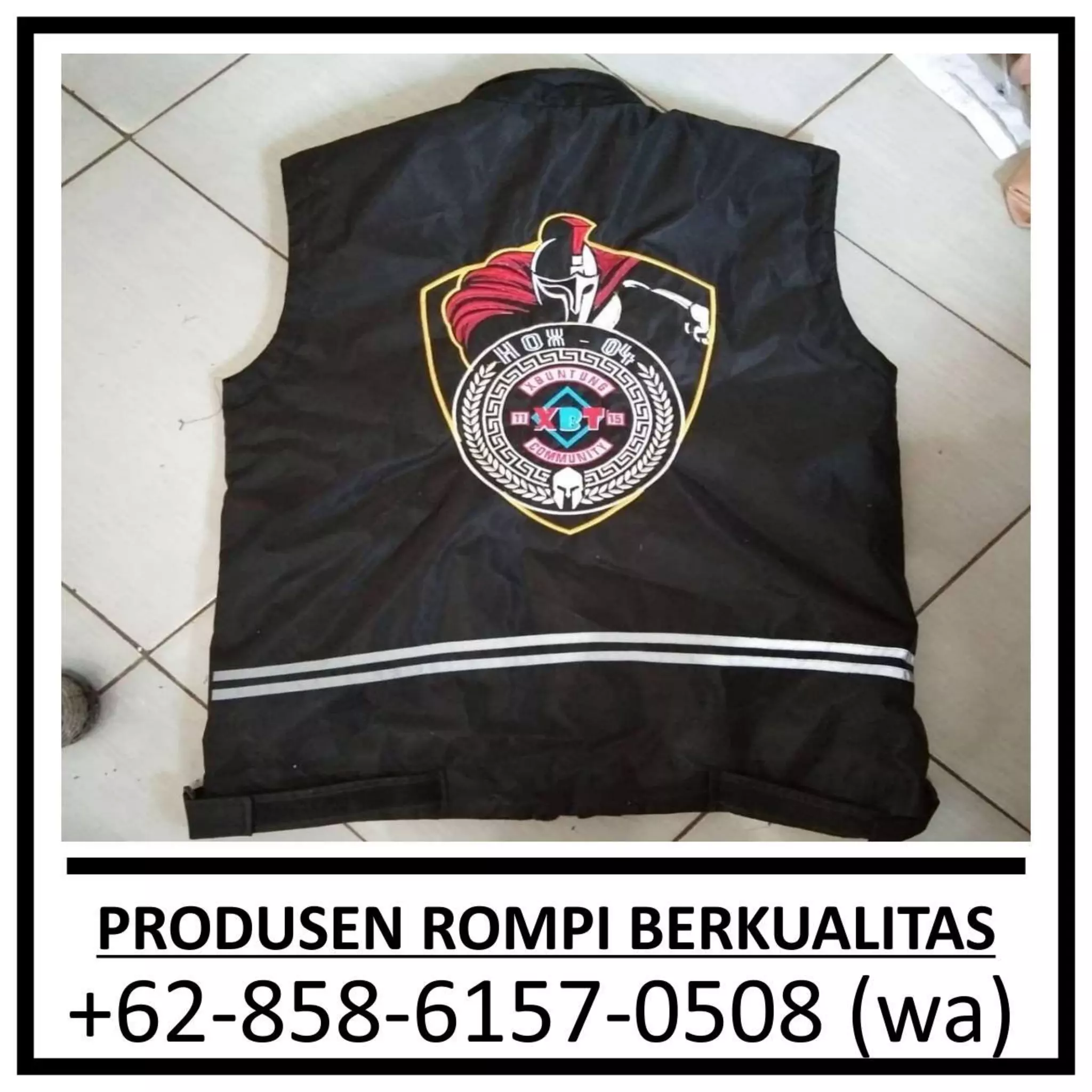 Pembuatan Rompi Untuk Komunitas | PPTX