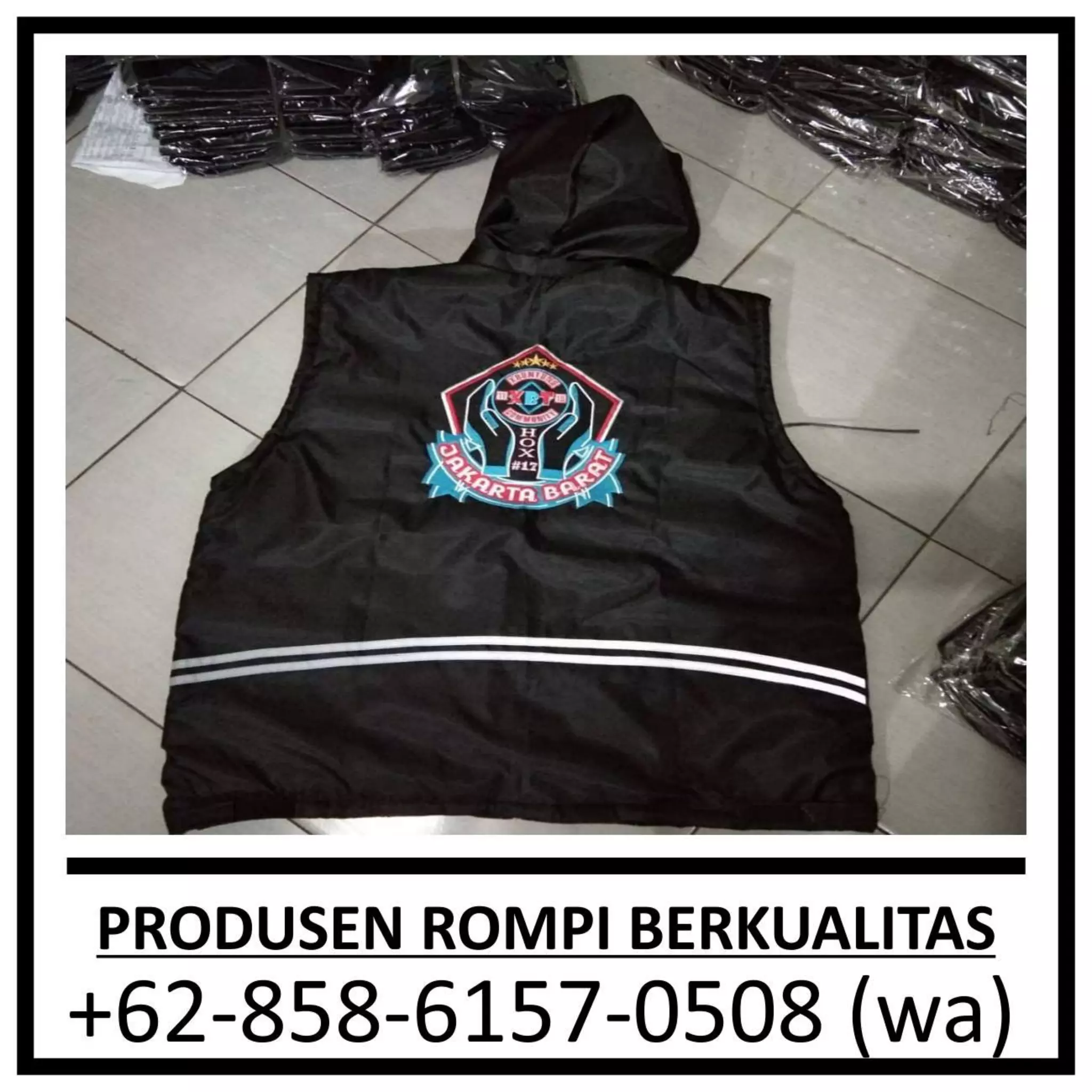 Pembuatan Rompi Untuk Komunitas | PPTX