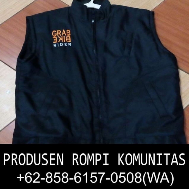 Pembuatan Rompi Untuk Komunitas | PPTX