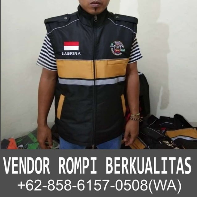 Pembuatan Rompi Untuk Komunitas | PPTX