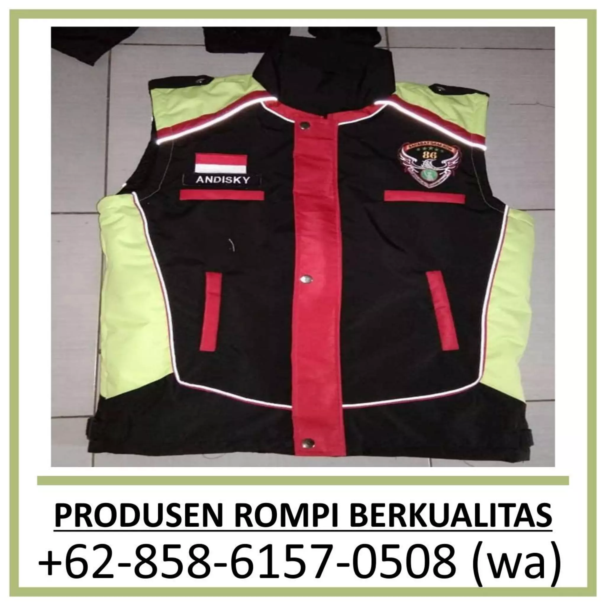 Tempat Pembuatan Rompi | PPTX