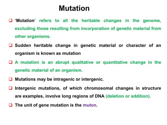 21. Mutation Breeding in crop improvement | PPTX