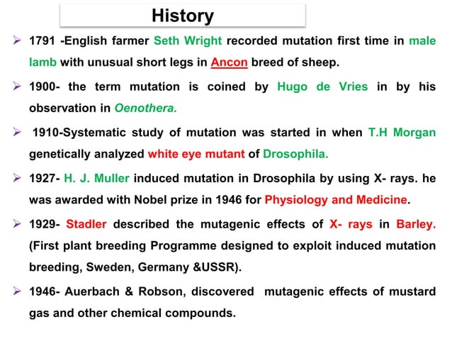 21. Mutation Breeding in crop improvement | PPTX