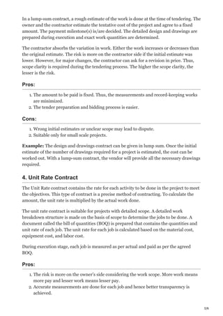5 Popular Types of Construction Contracts | PDF