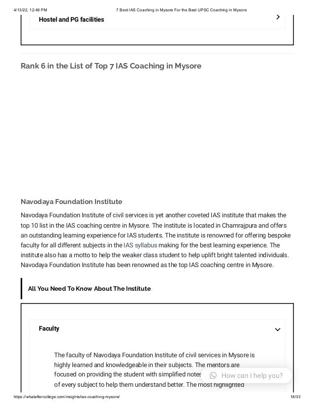 21. Best IAS Coaching in Mysore For the Best UPSC Coaching in Mysore.pdf