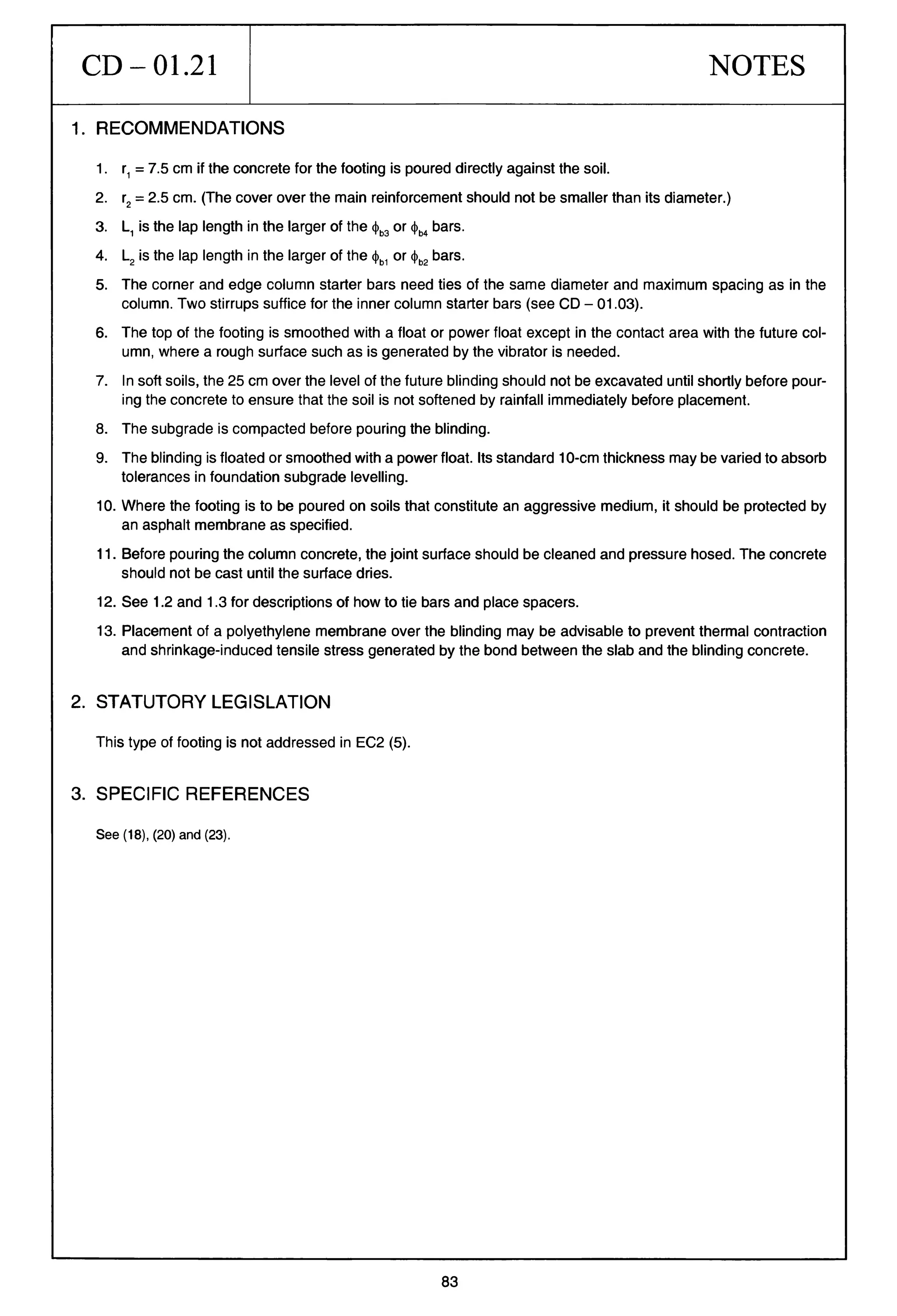 Manual for Detailing Reinforced Concrete Structures to EC2 | PDF